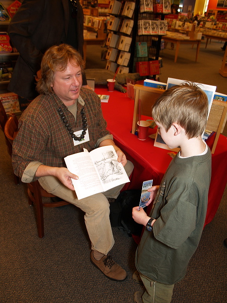 BOOK SIGNING BORDERS